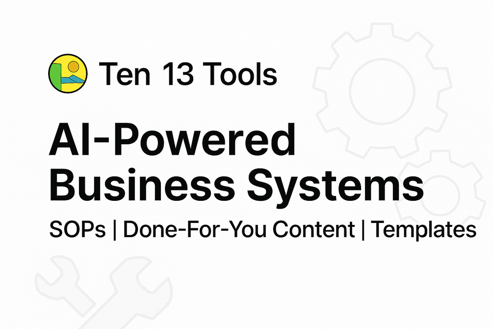 AI Business SOP (Standard Operating Procedures) Vault