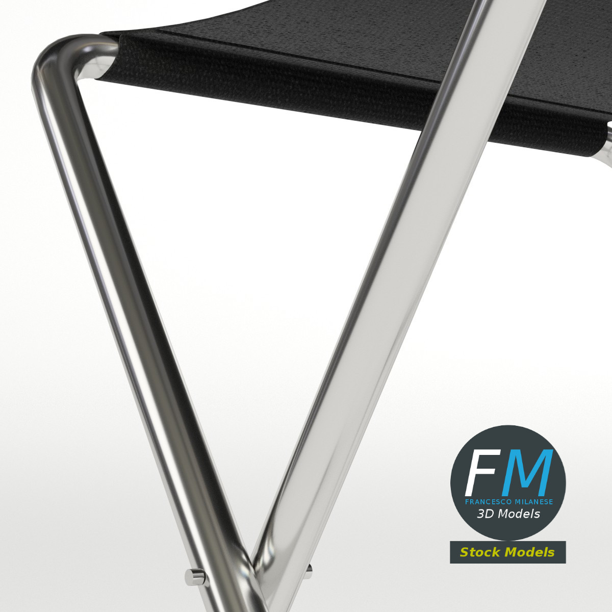 3D MODEL - Folding stool 1