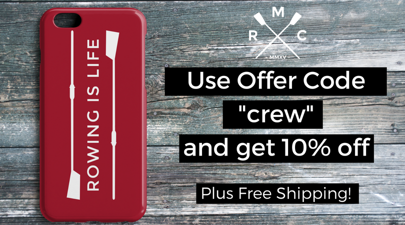 Rowing Is Life iPhone Case