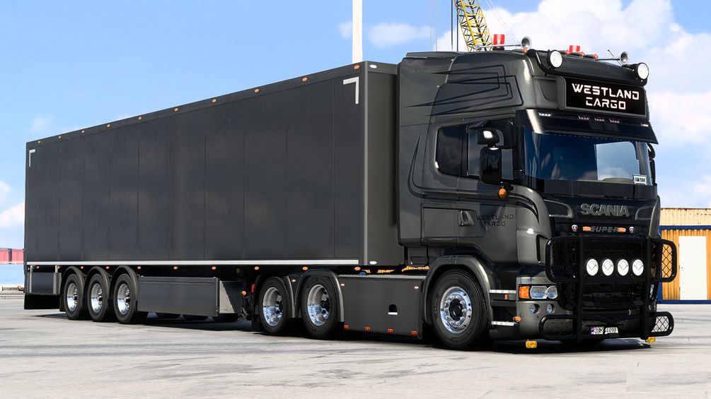 Scania RJL 6s Westland Cargo Skin