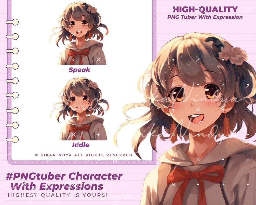 PNG Tuber, Png Tuber Twitch, Gif Pngtuber, Pngtuber Model, Pngtuber ...