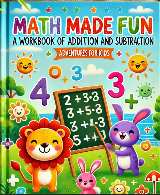 "Math Made Fun: A WorkBook Of Addition And Substraction Adventures For ...