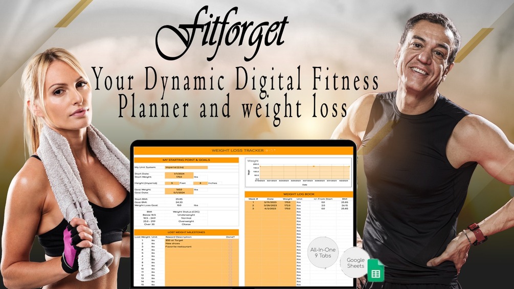 FitForge: Your Dynamic Digital Fitness Planner and weight loss