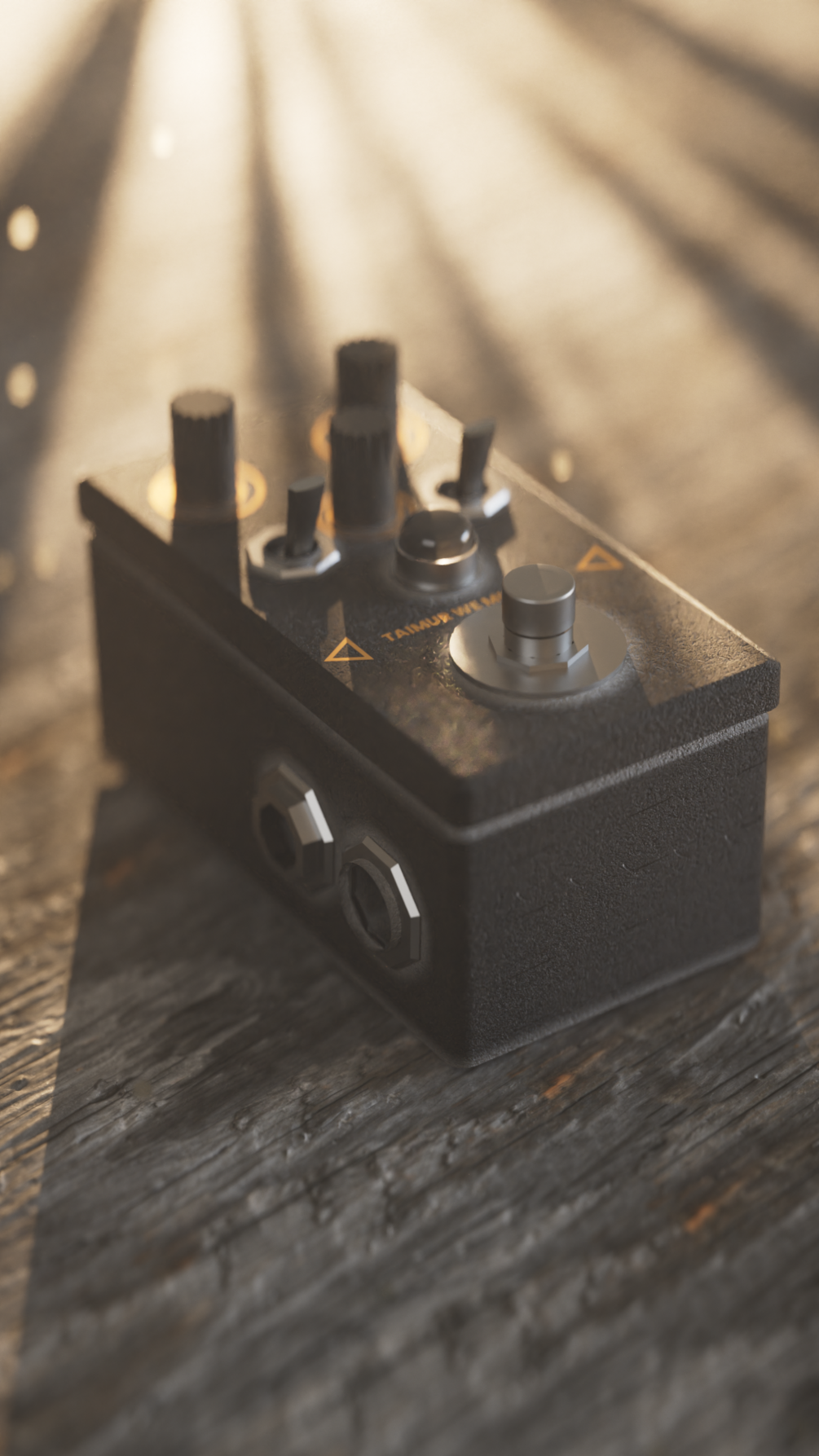 Guitar amp | Free Project File | Blender Octane