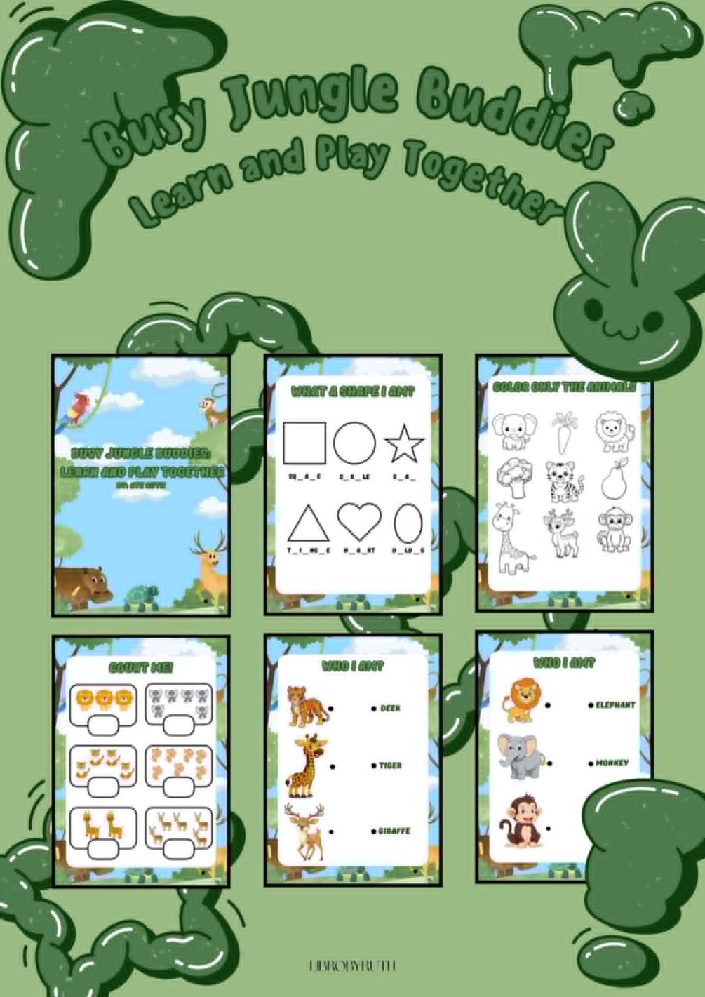 Busy Jungle Buddies: Learn and Play Together