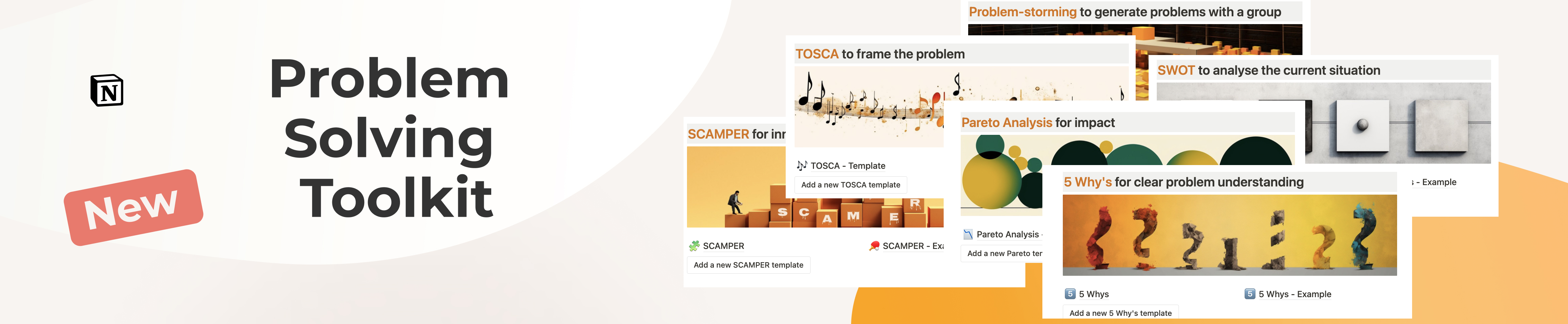 New template: Get the Notion Problem-Solving Kit 🌟 - ManagerHacks by Mona