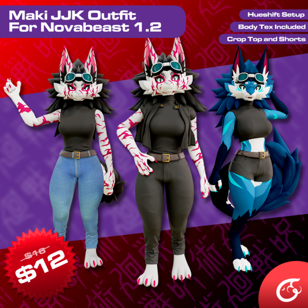 novabeast | 3D » 3D Assets » Clothing » Outfits | Gumroad