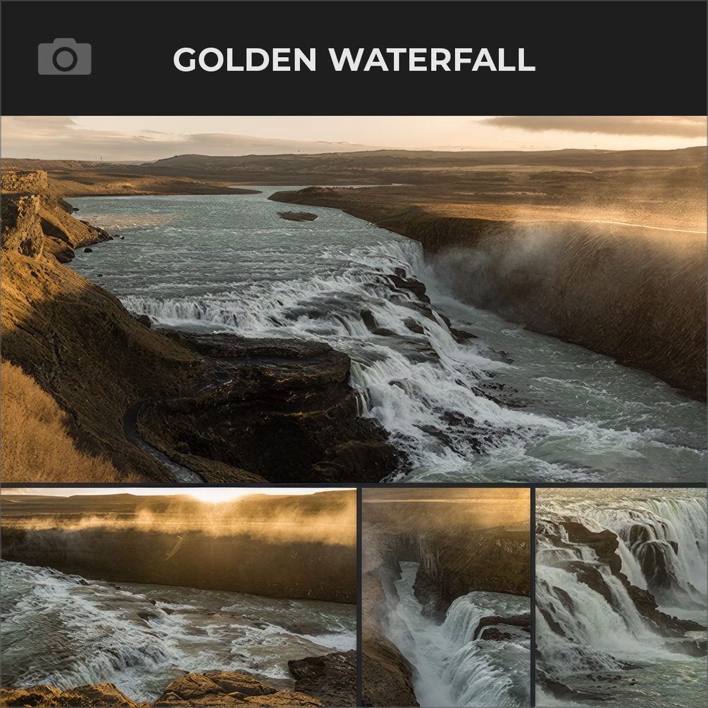 GOLDEN WATERFALL