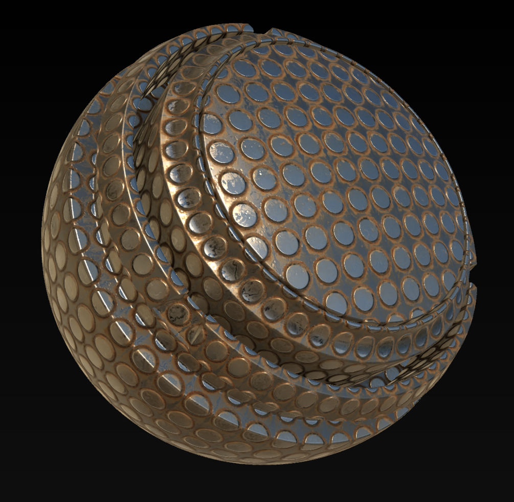 metal coin texture
