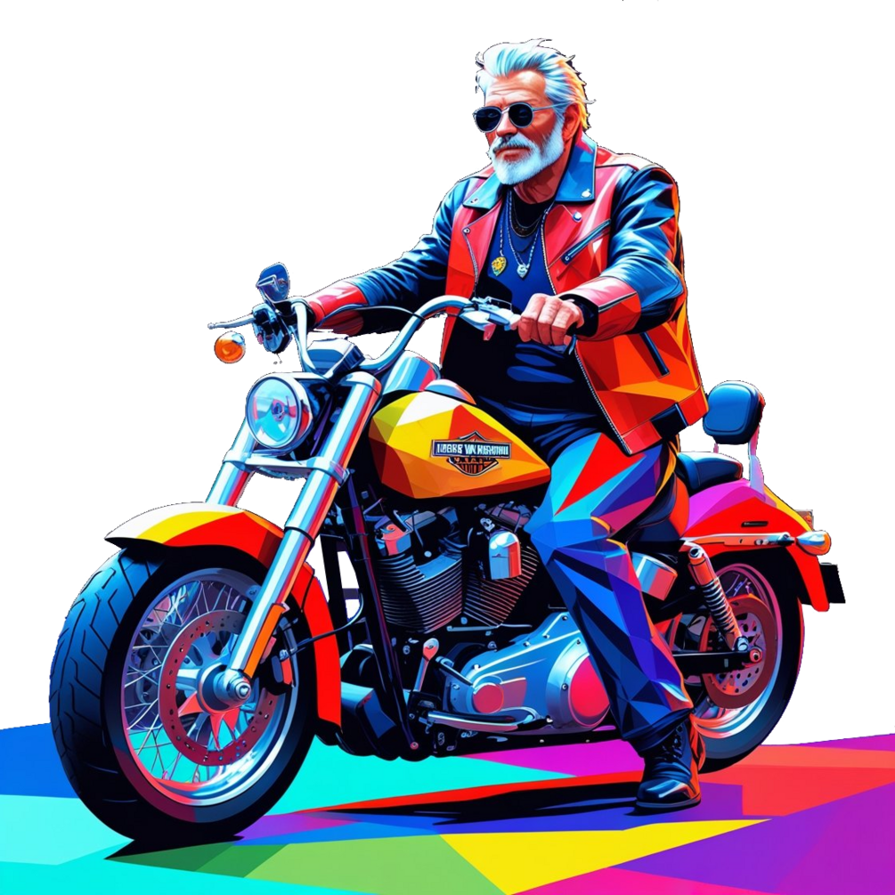 Ride the Colorstorm Rebel on Wheels