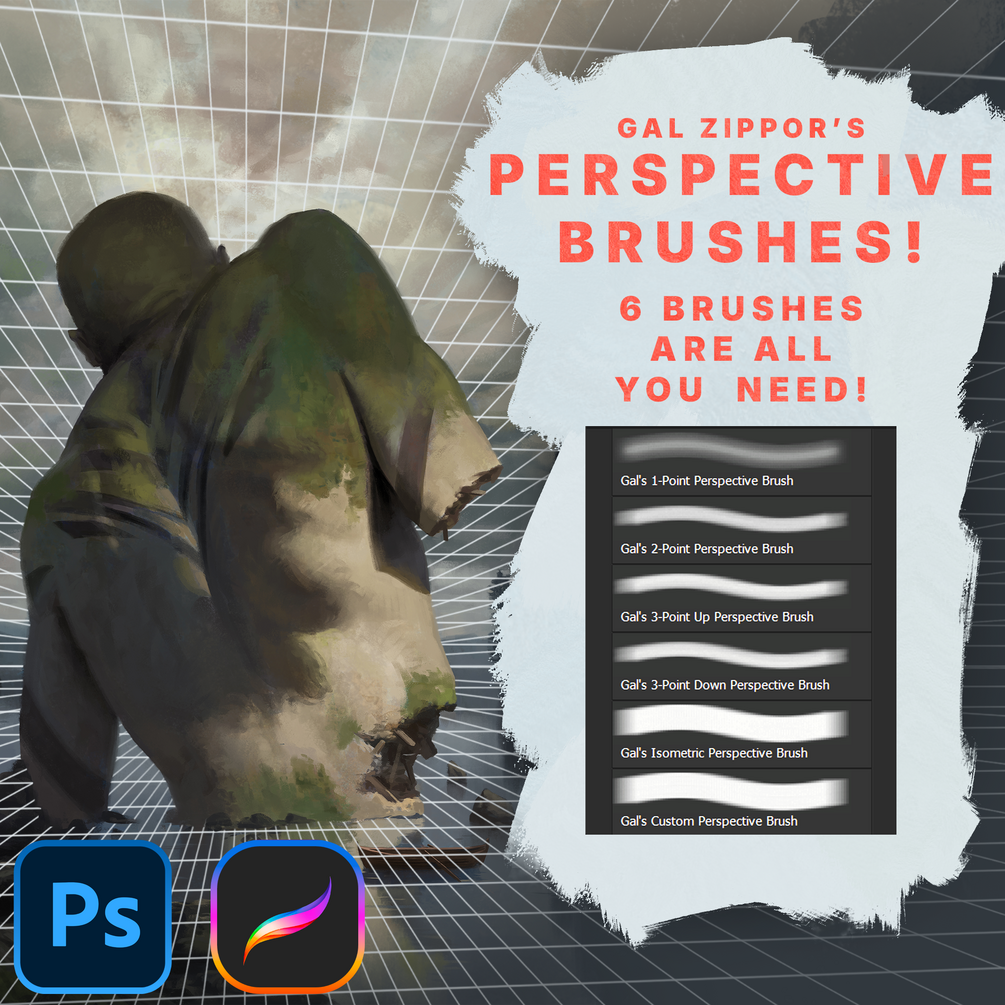 Gal's Essential Perspective Brushes