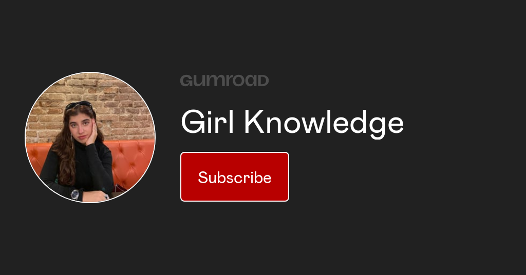 Girl Knowledge