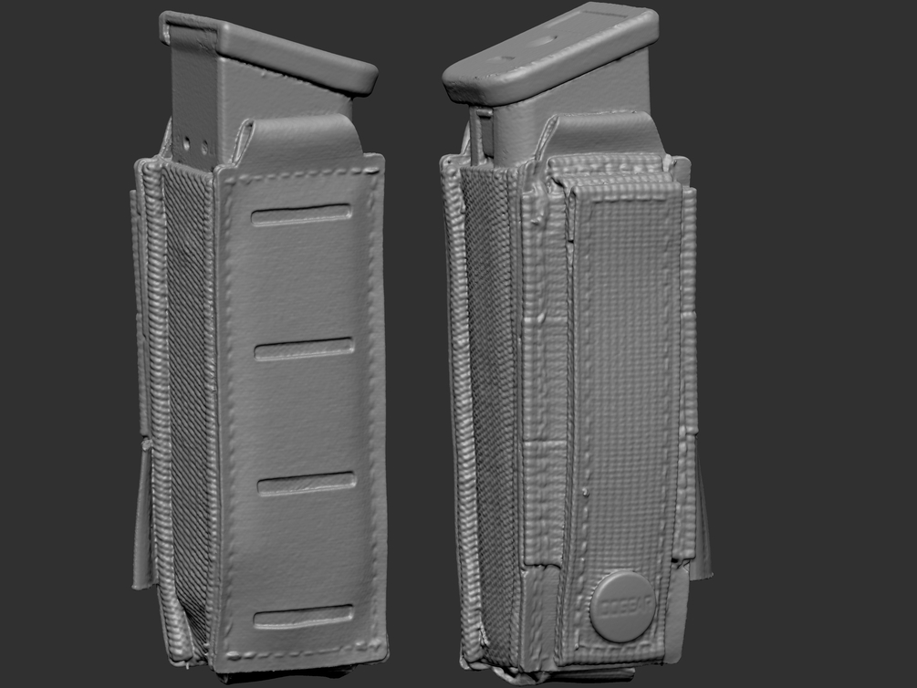 RAW LASER SCAN: Pistol Mag Pouch 03