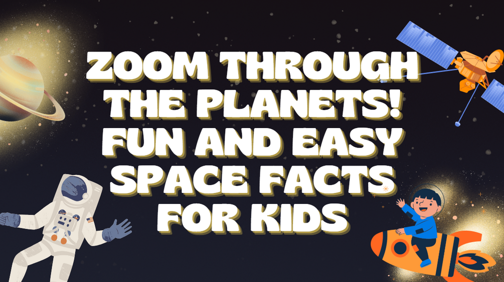 Zoom Through the Planets! Fun and Easy Space Facts for Kids