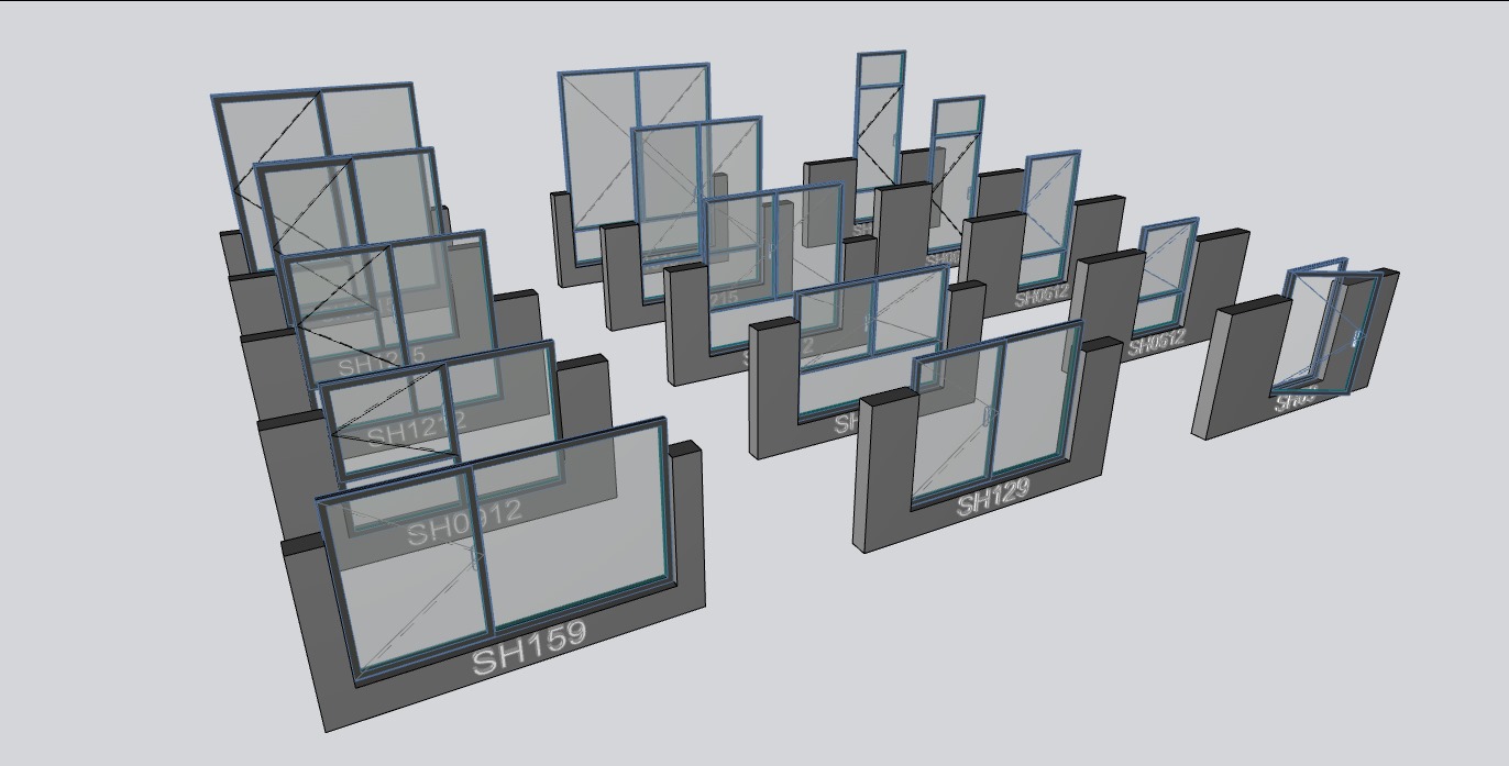 Aluminium Windows Pack II