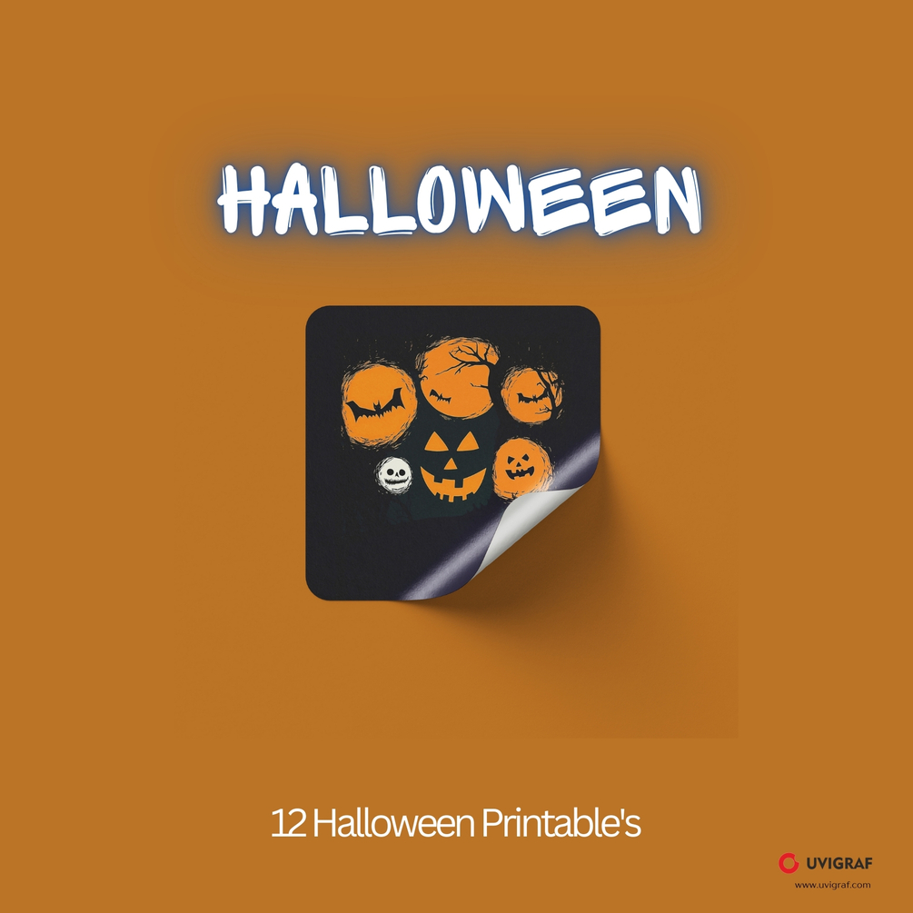 12 Halloween Printable's