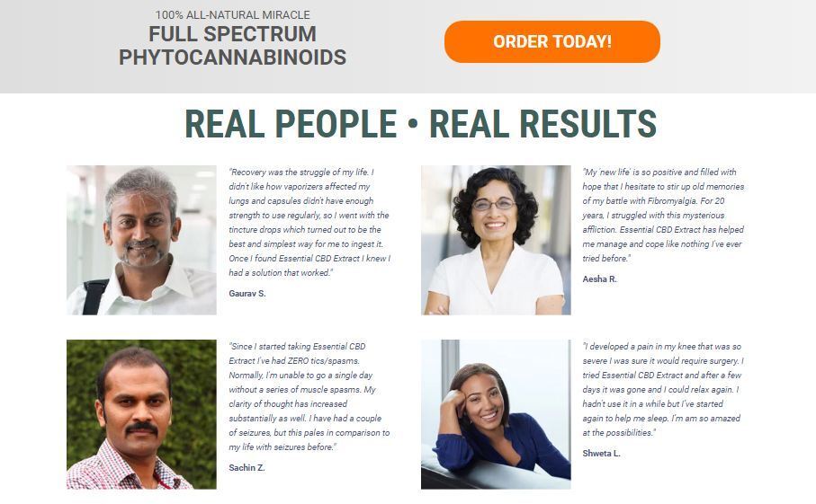 Essential CBD Extract Oil Warning- Read First Before Order!