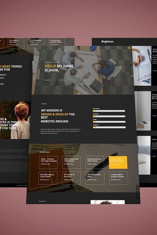 Genius Divi Child Theme For Freelancer & Agencies