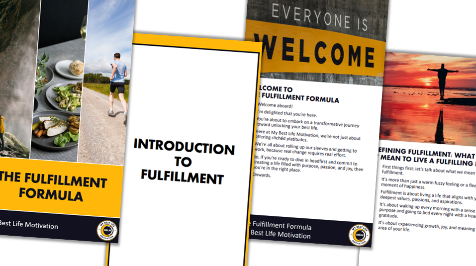 The Fulfillment Formula