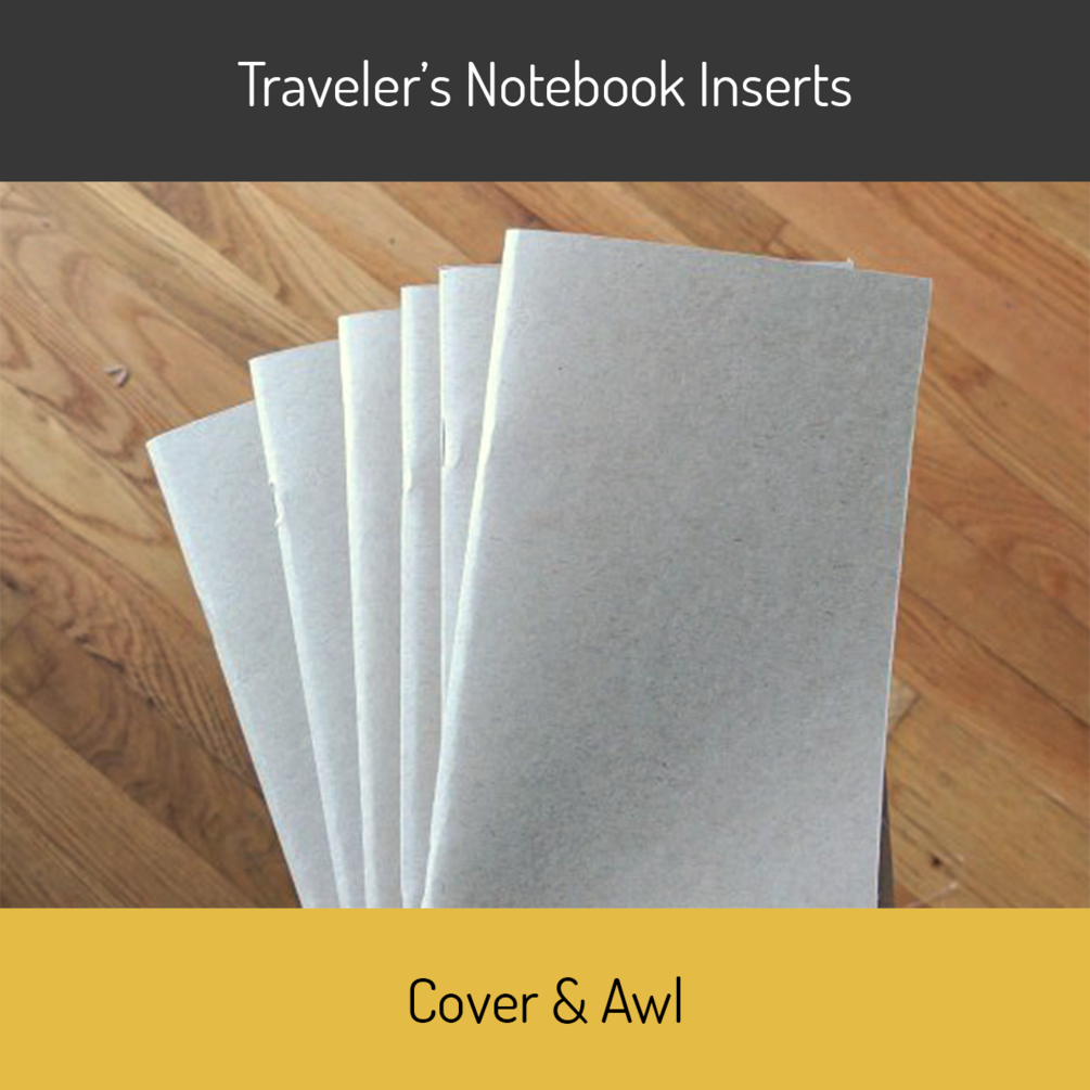 Traveler's Notebook Inserts