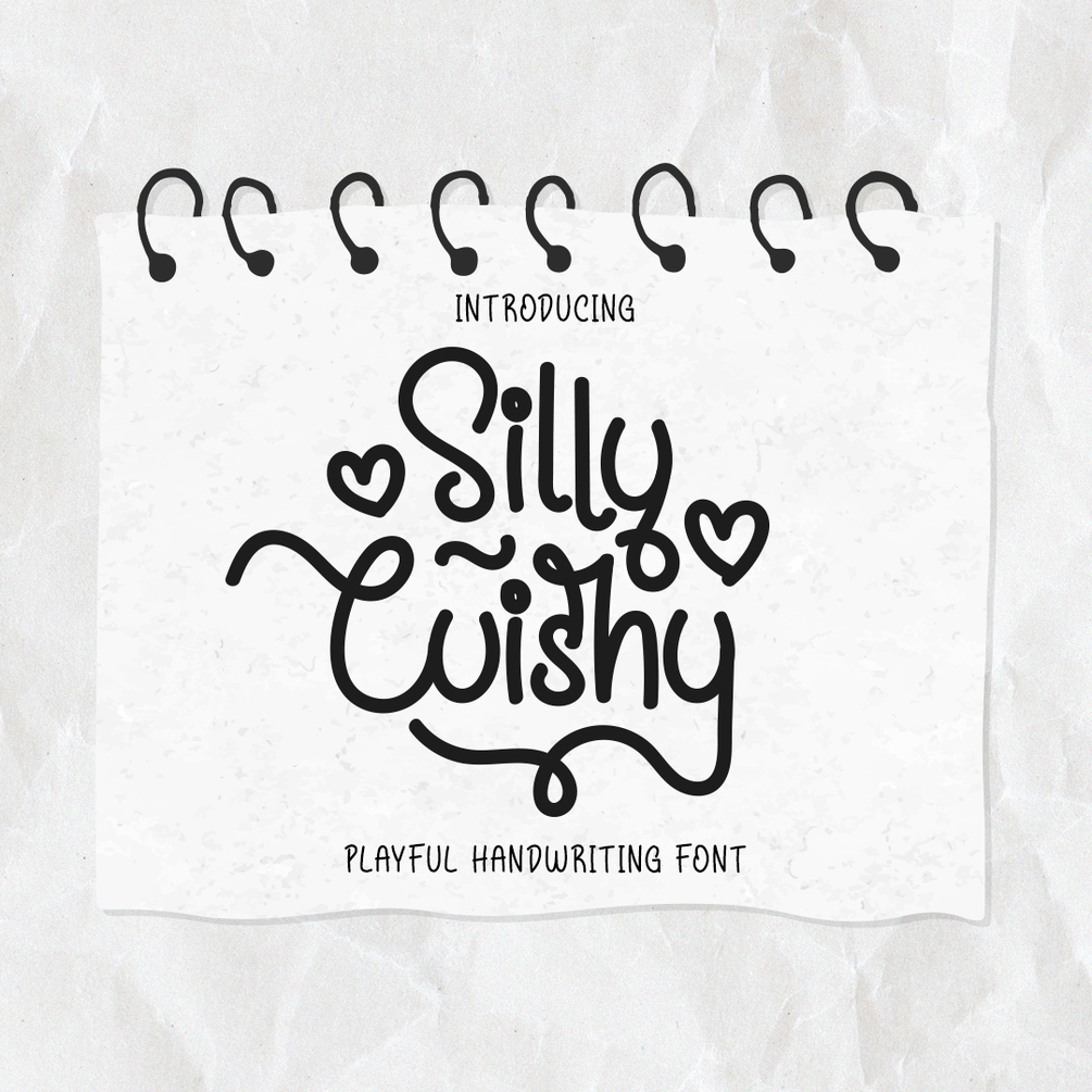 Silly Cuishy - Playful Handwriting Font