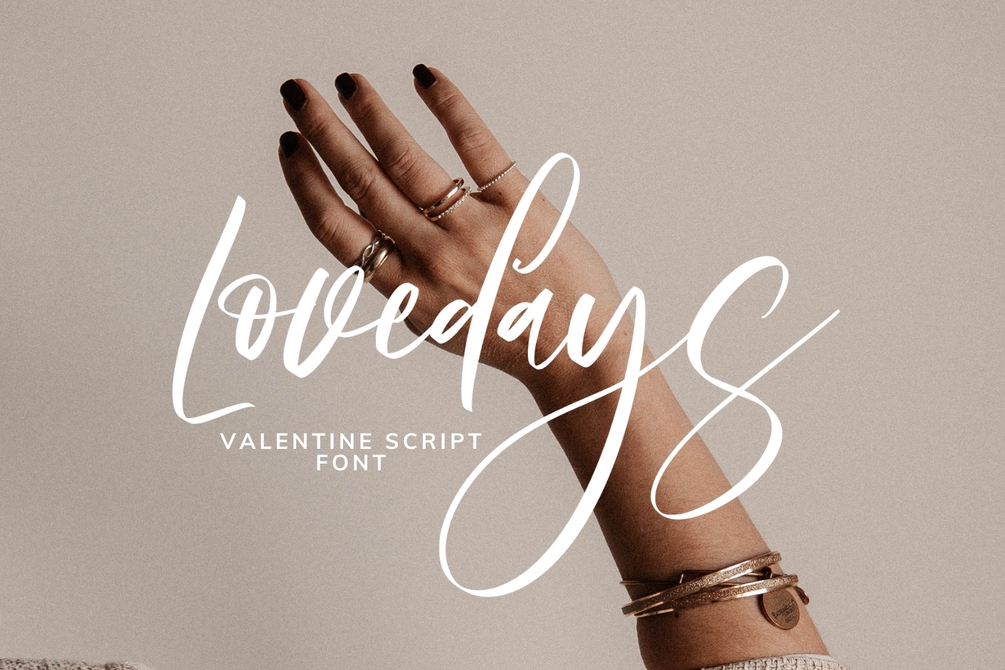 Lovedays - Script Font