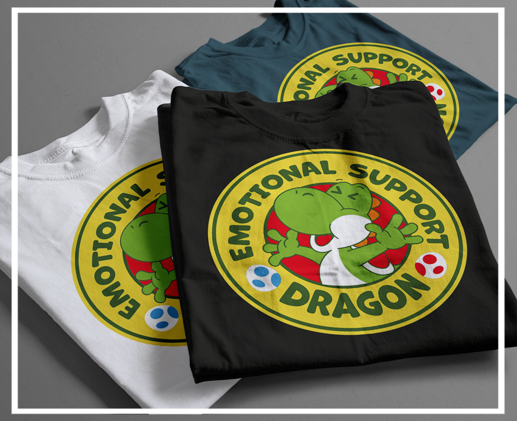 Vector Editable - Emotional Dragon