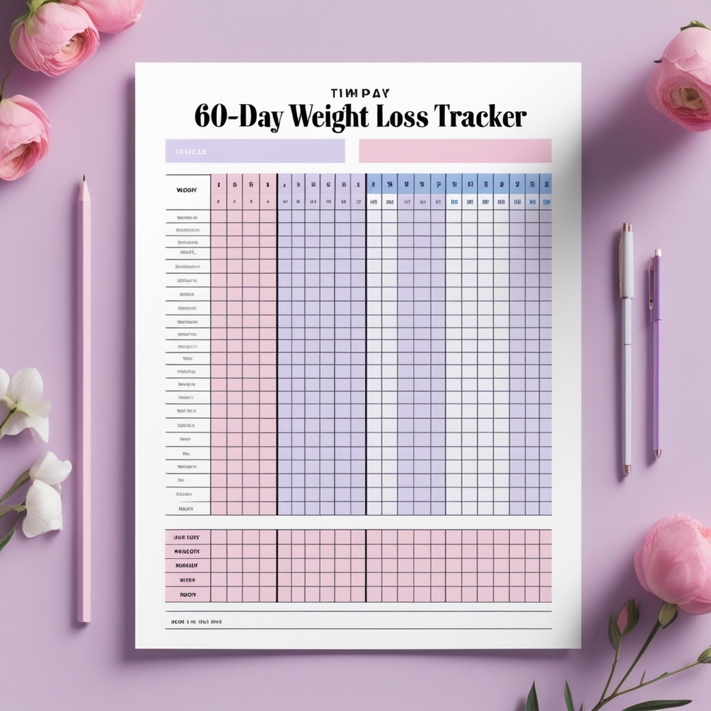 The 60 day weight loss tracker le s