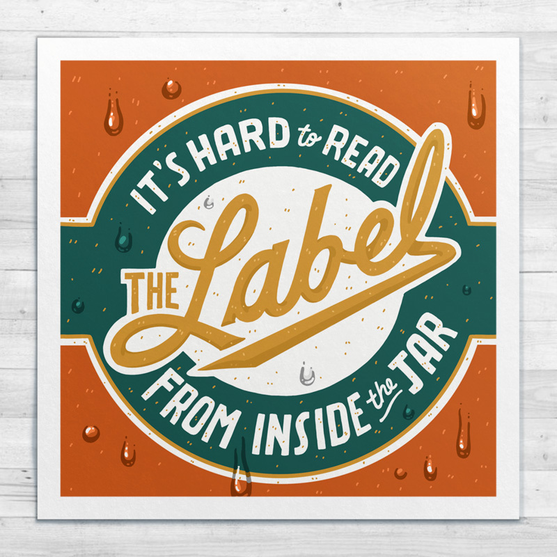 It's Hard to Read the Label poster