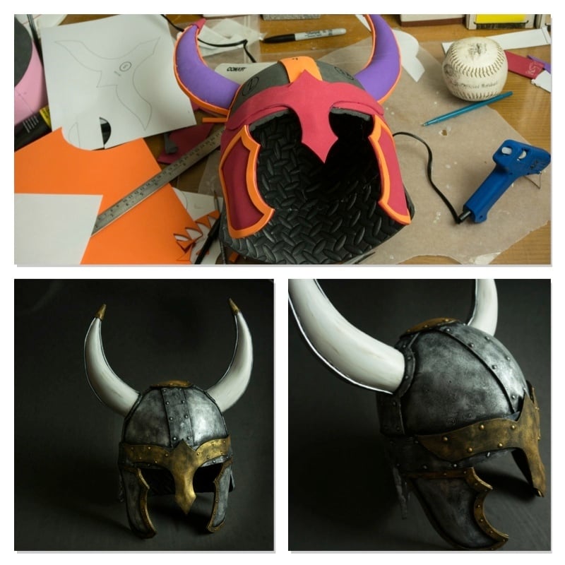 Viking Helmet Downloadable Pattern