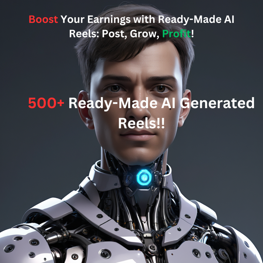 Unlock 500+ Ready-to-Post AI-Generated Reels to Skyrocket Your Social Media Growth and Boost ...