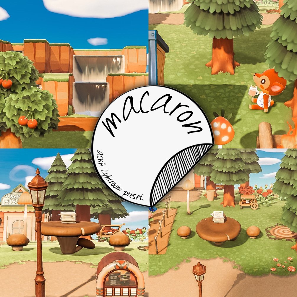 ACNH Mobile Lightroom Preset - Macaron