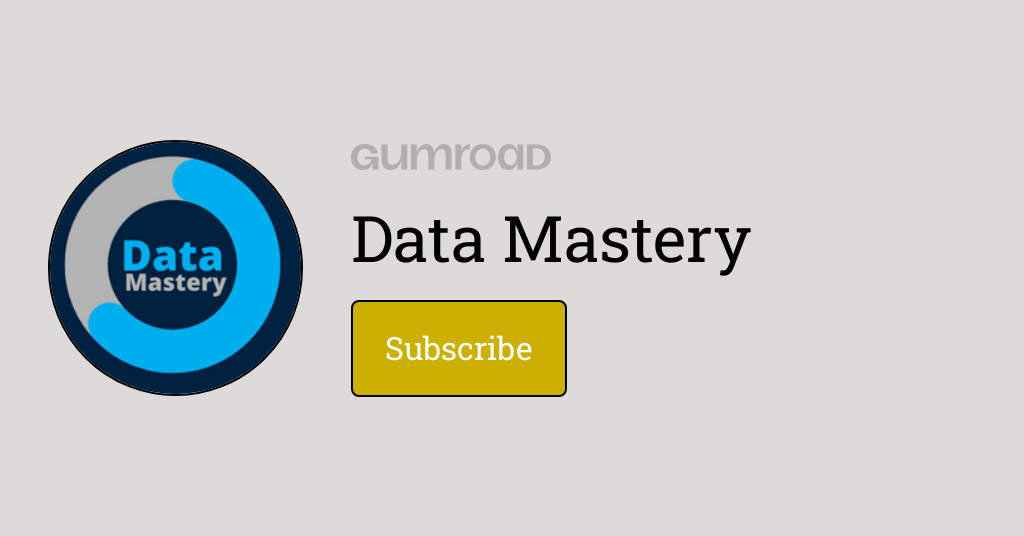 Data Mastery