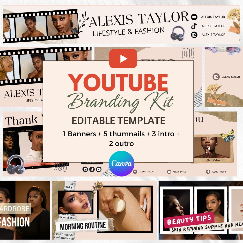 YouTube Branding Kit