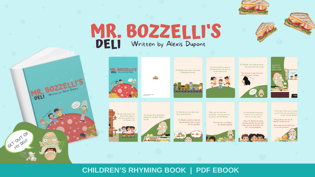 MR. BOZZELLI'S DELI by Alexis Dupont | Children's Storybook