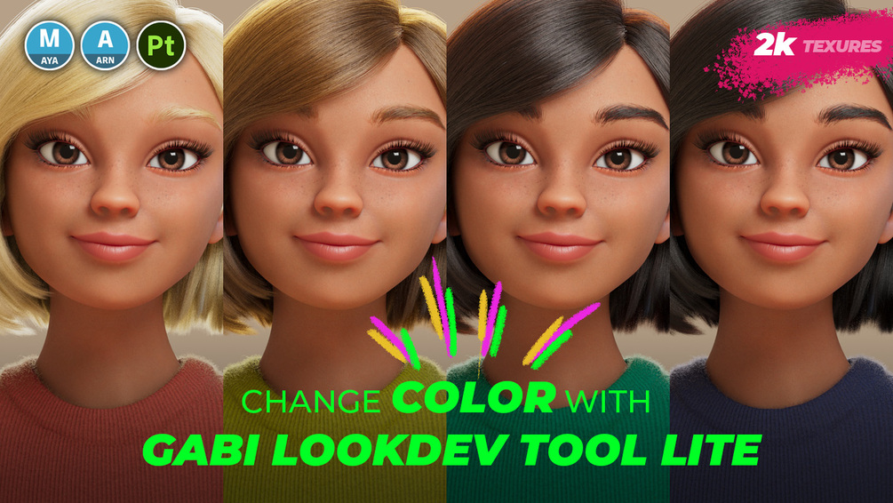 Gabi -- Ready to light FREE character