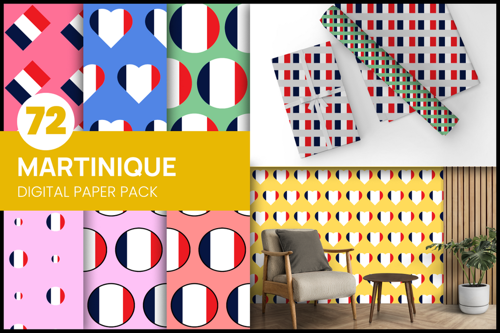 Martinique Seamless Patterns