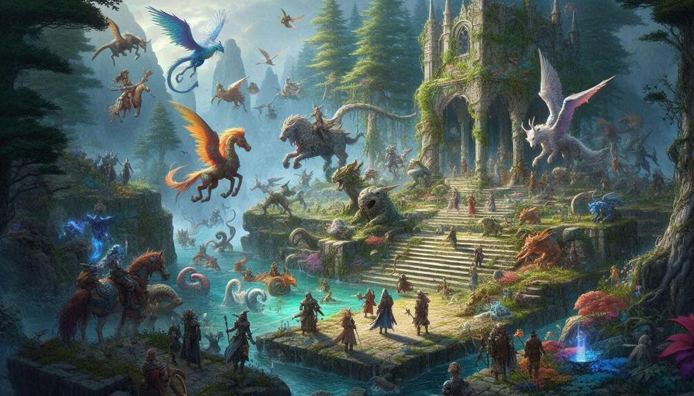 Realm of the Enchanted Dragon"