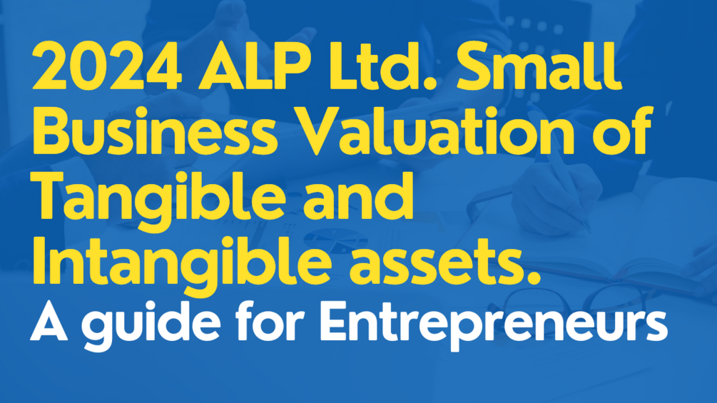 2024 ALP Ltd. Small Business Valuation of Tangible and Intangible ...