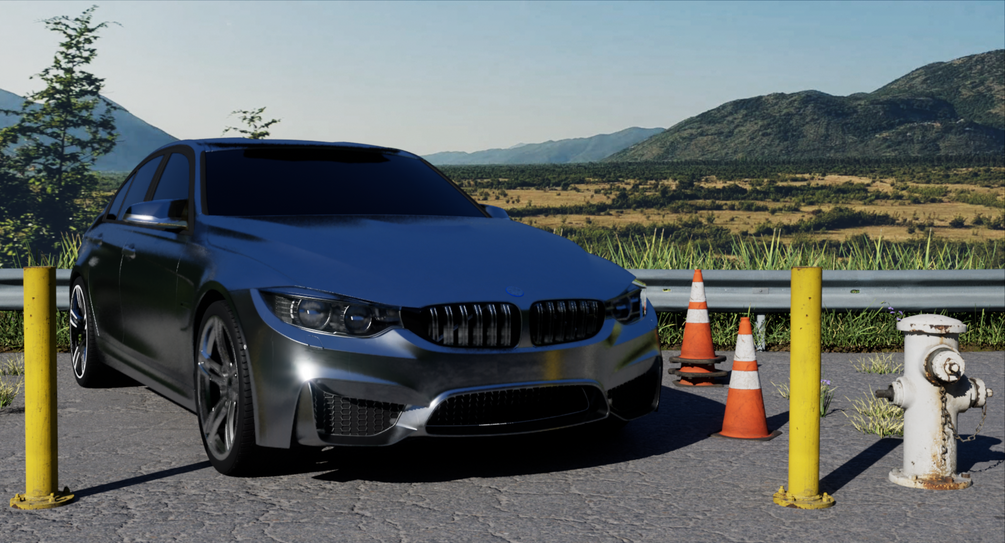 Original car wallpaper, with 18 different looks!