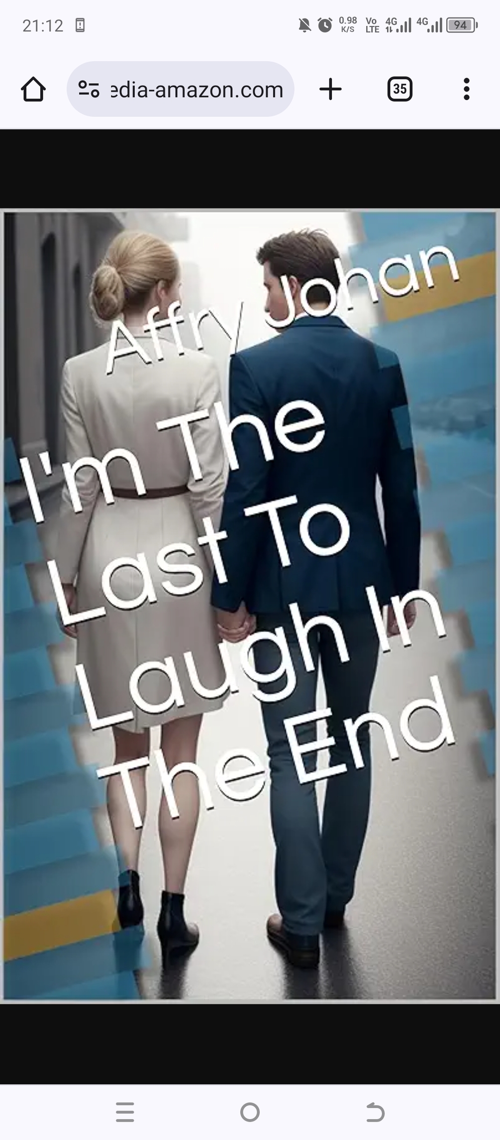 I'm the last to laugh in the end