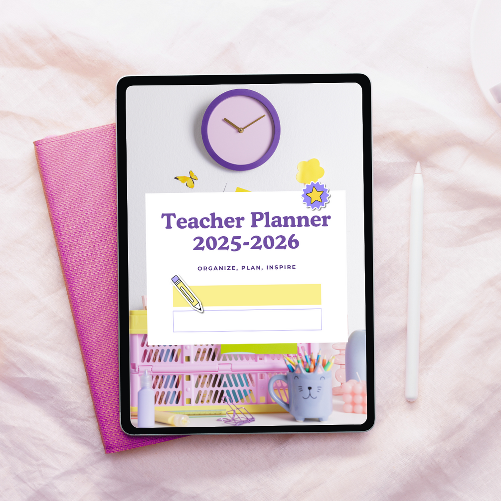 Teacher Planner 2025-2026 June-to-June