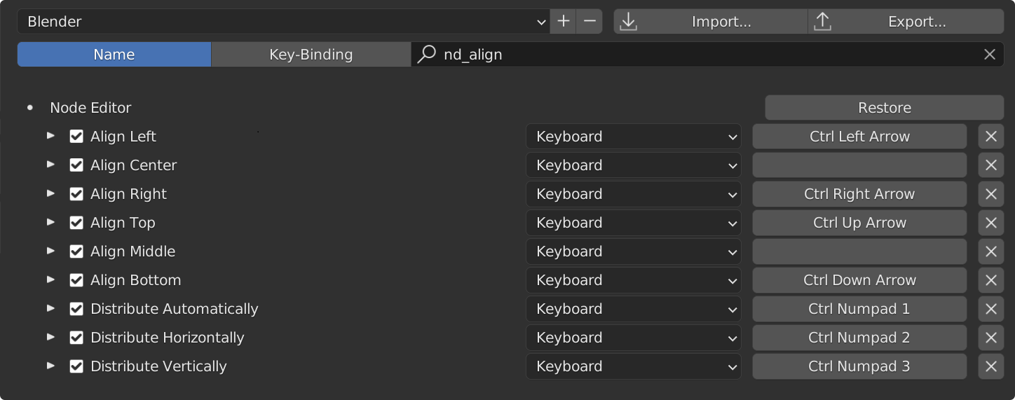 Node Align | Addon for Organizing Nodetrees (Blender 3.0+)