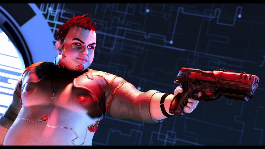 Cyberpunk OC - Overload (HD Image Set)