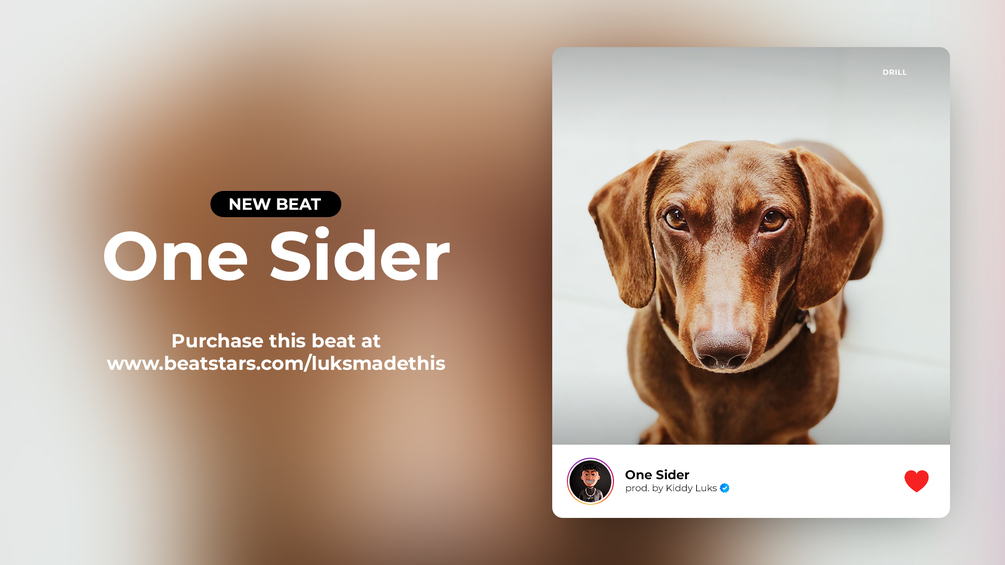 FREE [Drill] UK Drill ft. NY Drill Type Beat - "One Sider"