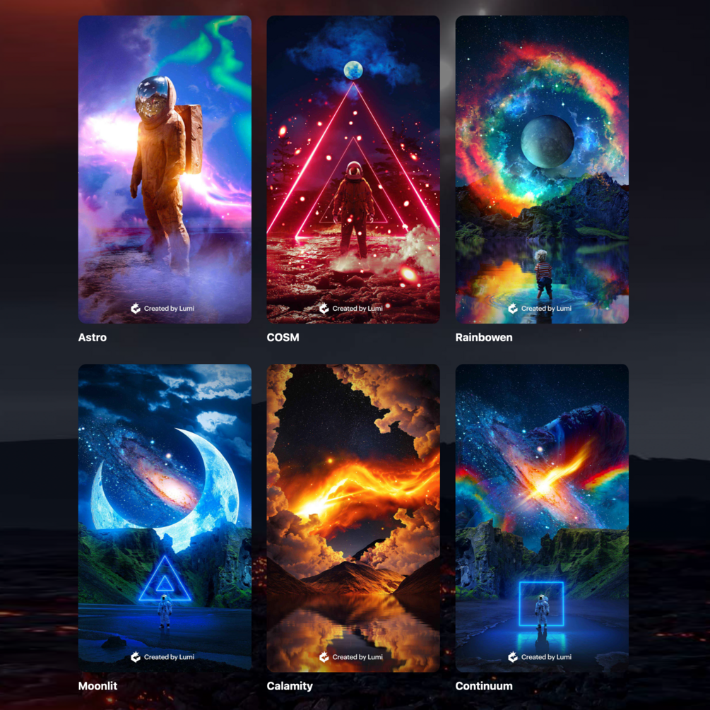 Lumi Starchain Wallpaper Pack