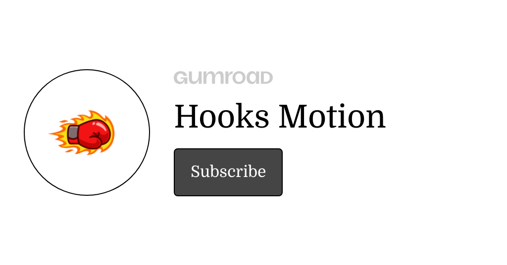Hooks Motion