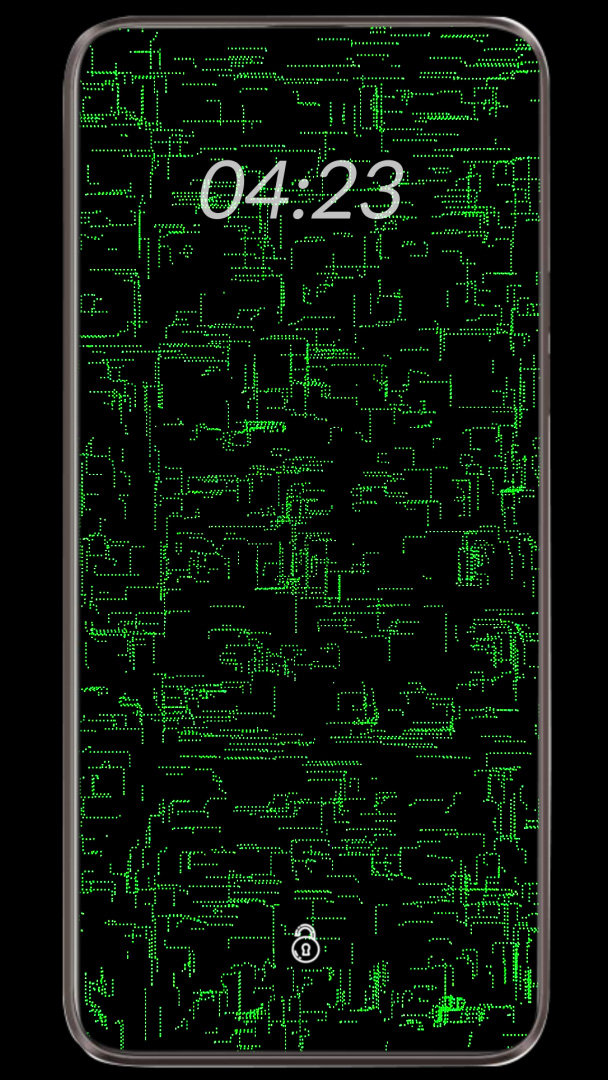 Calculating data trails live wallpaper 24