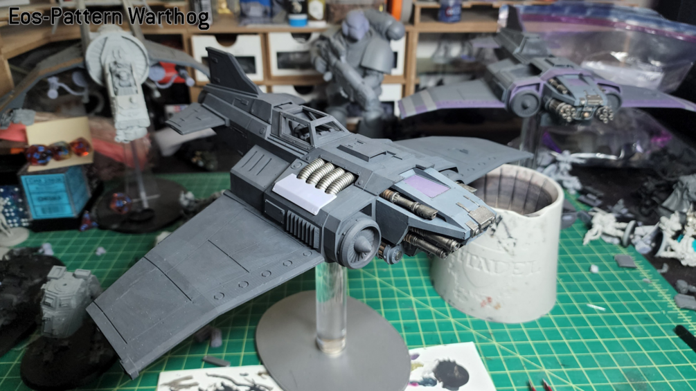 Eos-Pattern Warthog Heavy Fighter/Furious Warthog - Grimdark Navy
