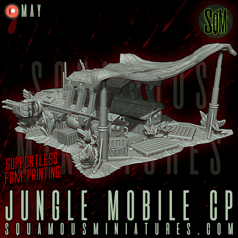 JUNGLE MOBILE CP (for support-less FDM printing)